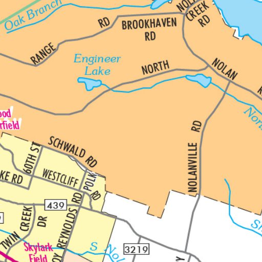 Highway Map of Temple - Texas Area by Avenza Systems Inc. | Avenza Maps