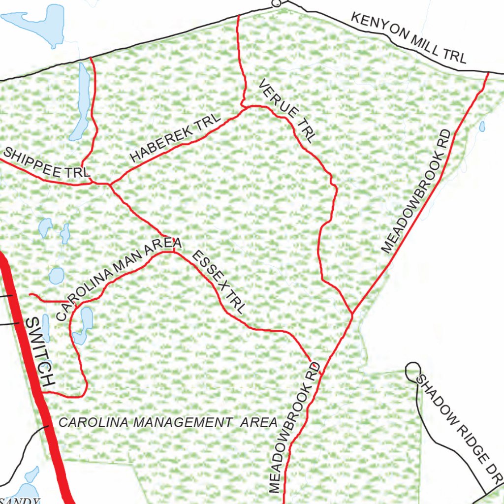 Highway Map of Washington County (Richmond) - Rhode Island by Avenza ...