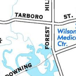 Highway Map of Wilson - North Carolina by Avenza Systems Inc. | Avenza Maps