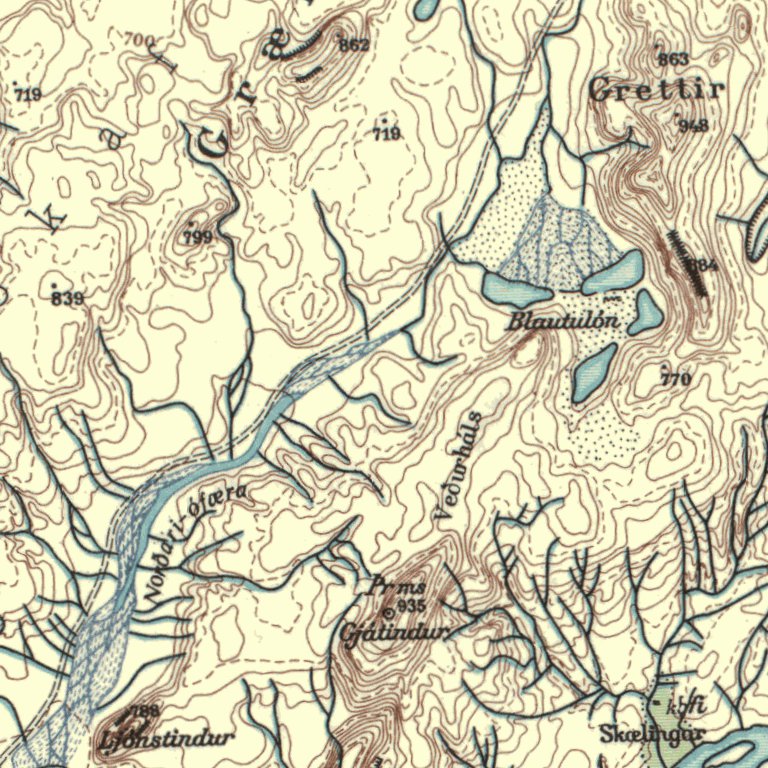 Iceland 1:100 Sheet - 067 Map by Avenza Systems Inc. | Avenza Maps