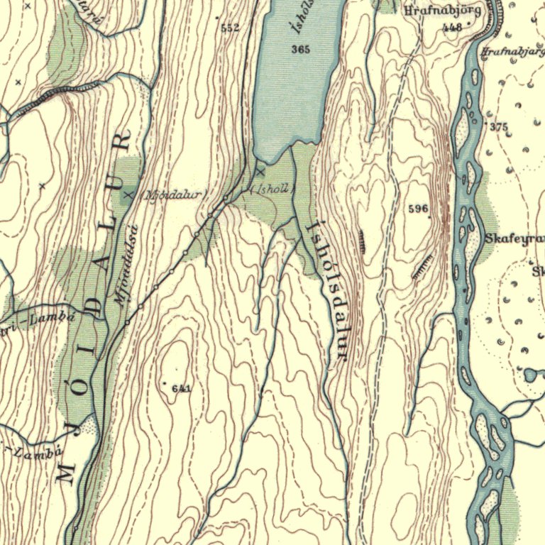 Iceland 1:100 Sheet - 074 Map by Avenza Systems Inc. | Avenza Maps