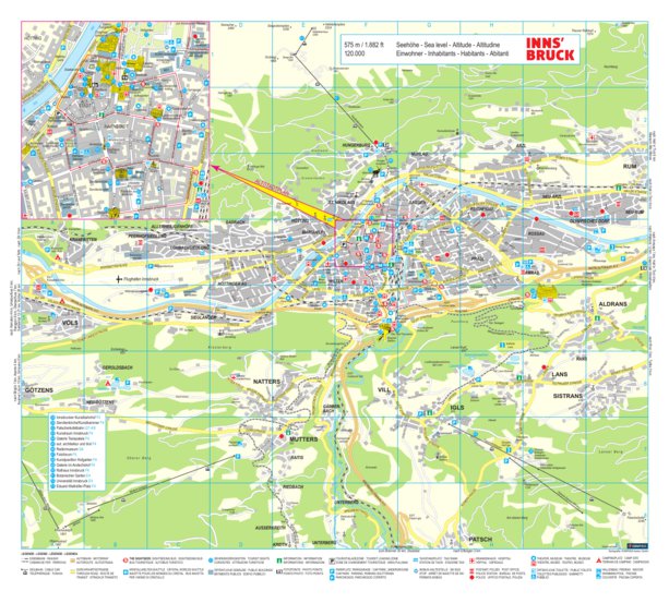 Innsbruck Hotel Route System Map by Avenza Systems Inc. | Avenza Maps