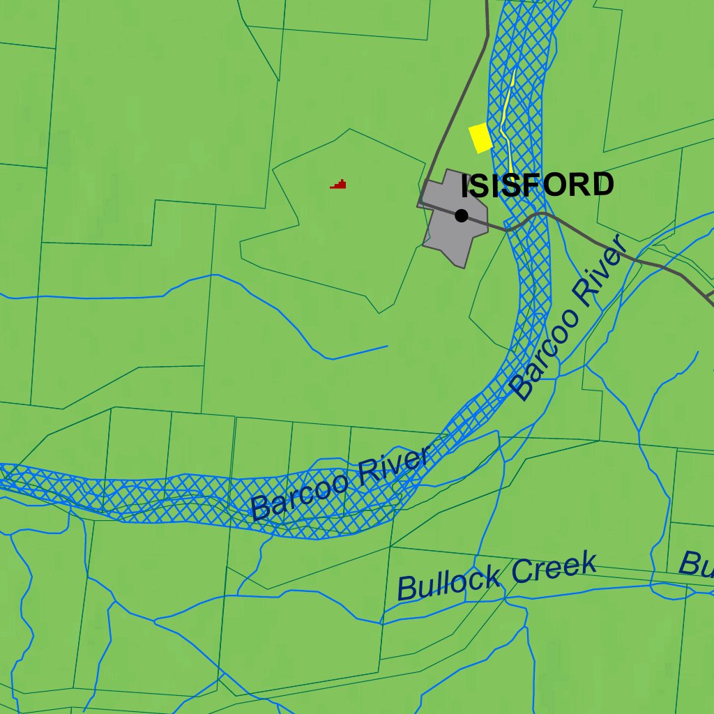 Isisford Map by Avenza Systems Inc. | Avenza Maps
