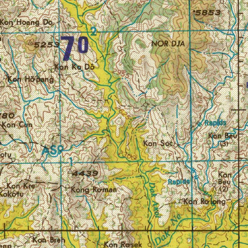 Kon Tum, Vietnam Map by Avenza Systems Inc. | Avenza Maps