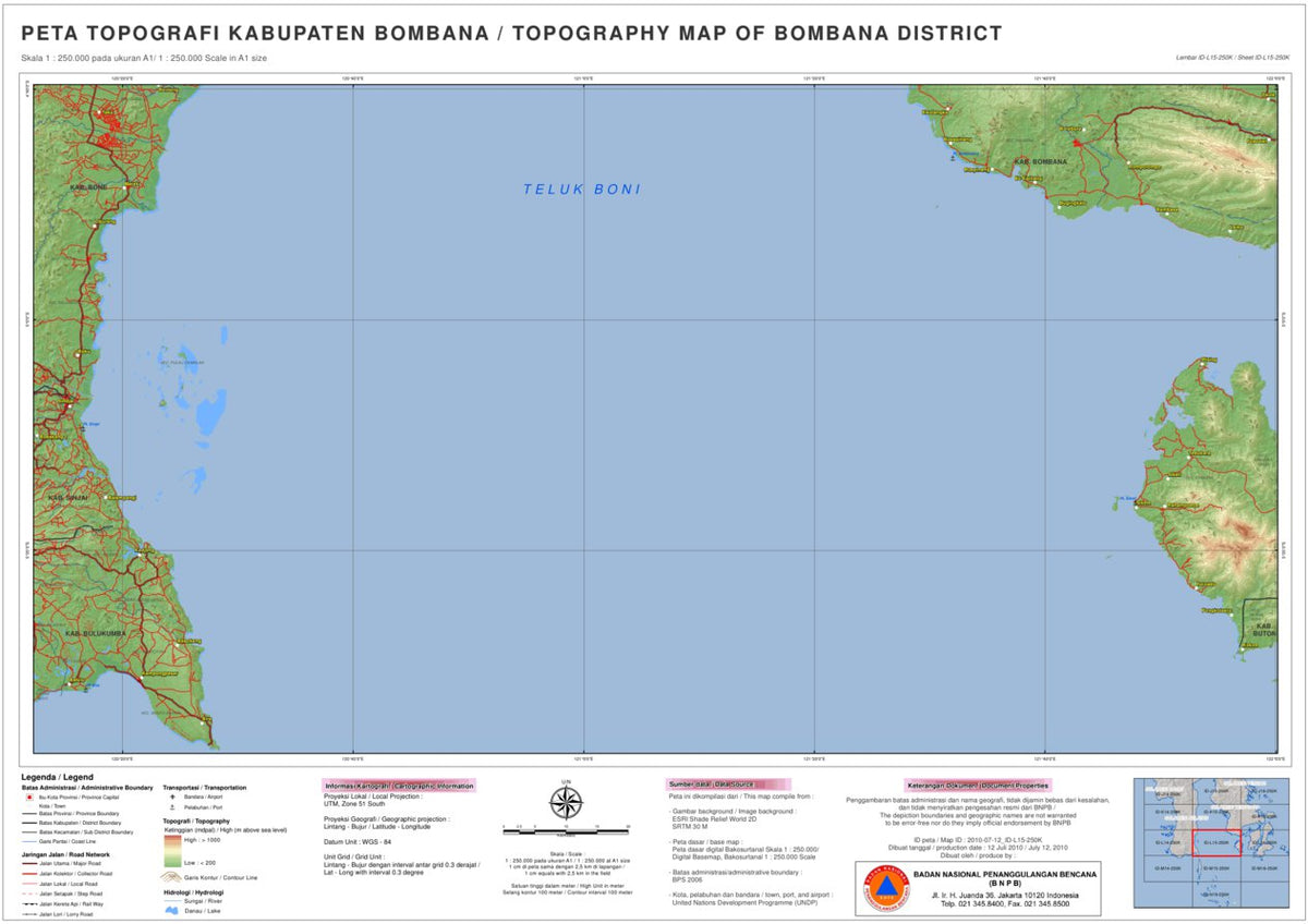L15: Bombana District Map by Avenza Systems Inc. | Avenza Maps