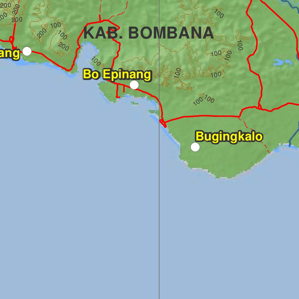 L15: Bombana District Map by Avenza Systems Inc. | Avenza Maps