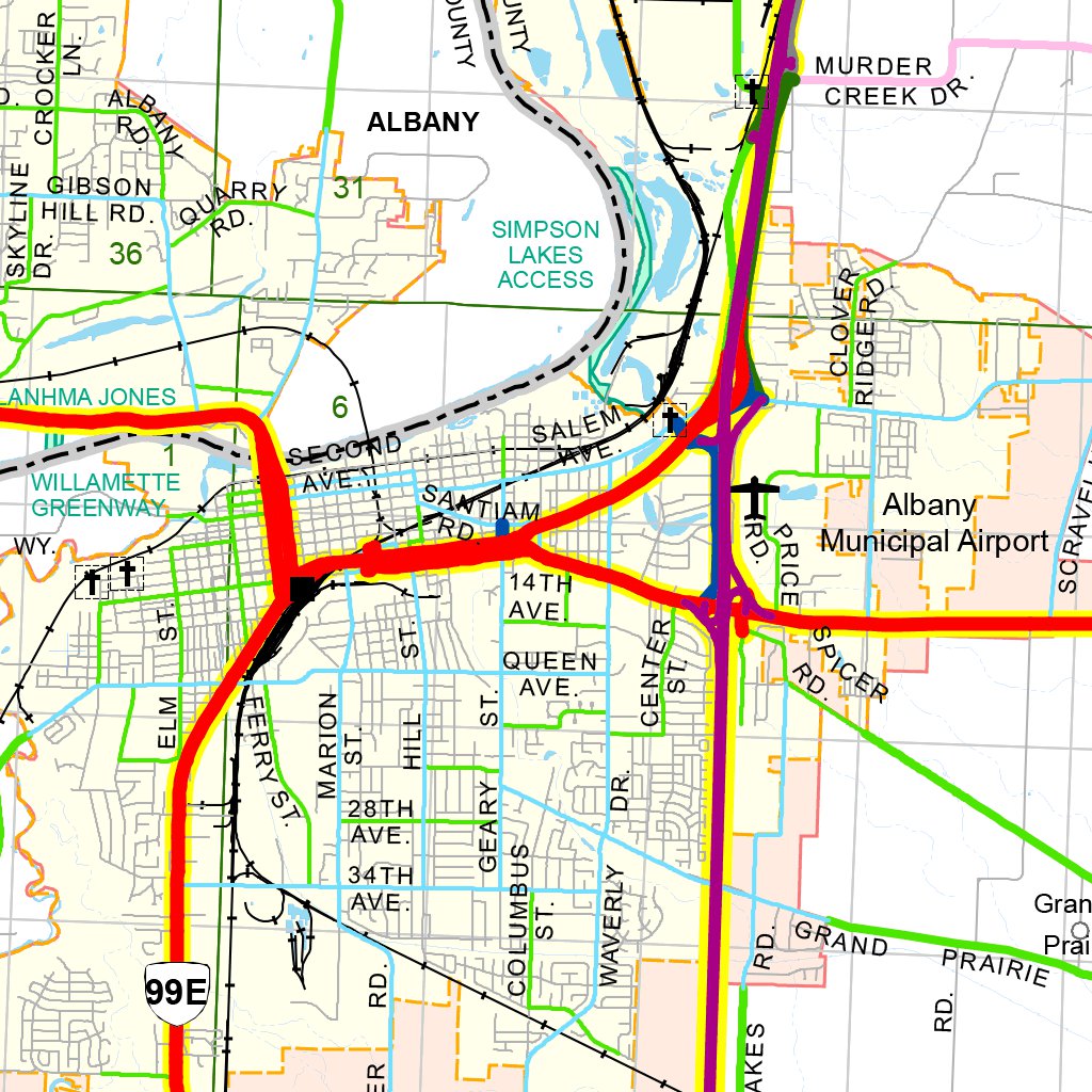 Linn County Sheet 1 Map by Avenza Systems Inc. | Avenza Maps