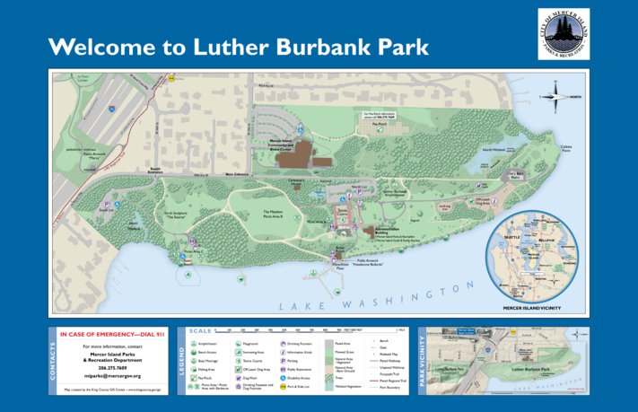 Luther Burbank Park Map by Avenza Systems Inc. | Avenza Maps