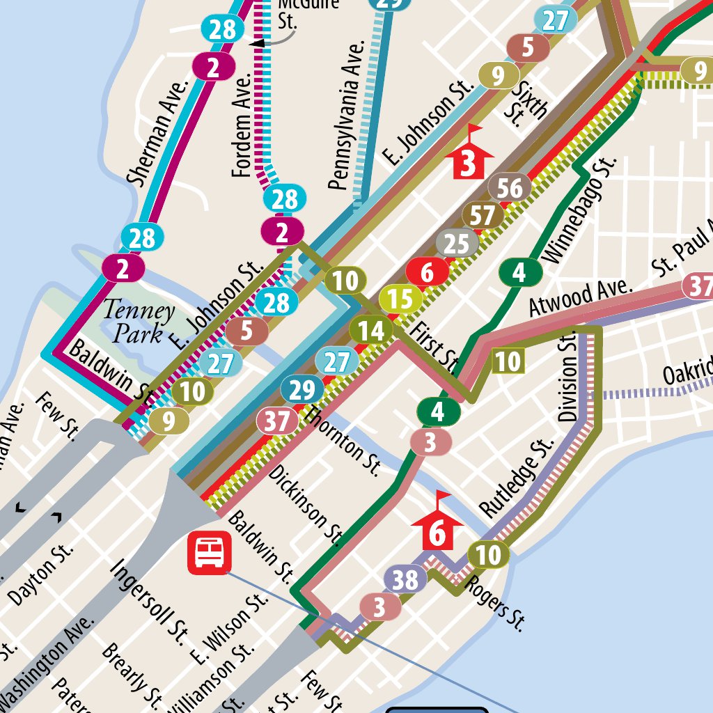 Madison, Wisconsin Metro Map by Avenza Systems Inc. | Avenza Maps