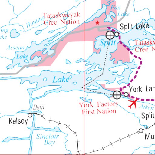 Manitoba Highways - Thompson Map by Avenza Systems Inc. | Avenza Maps