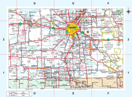 Manitoba Highways - Winnipeg Map by Avenza Systems Inc. | Avenza Maps