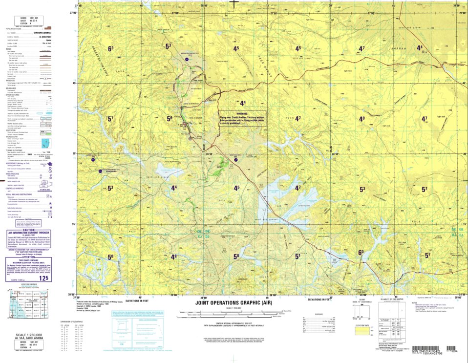 NG 37-6 Al 'Ulá: Saudi Arabia Map by Avenza Systems Inc. | Avenza Maps