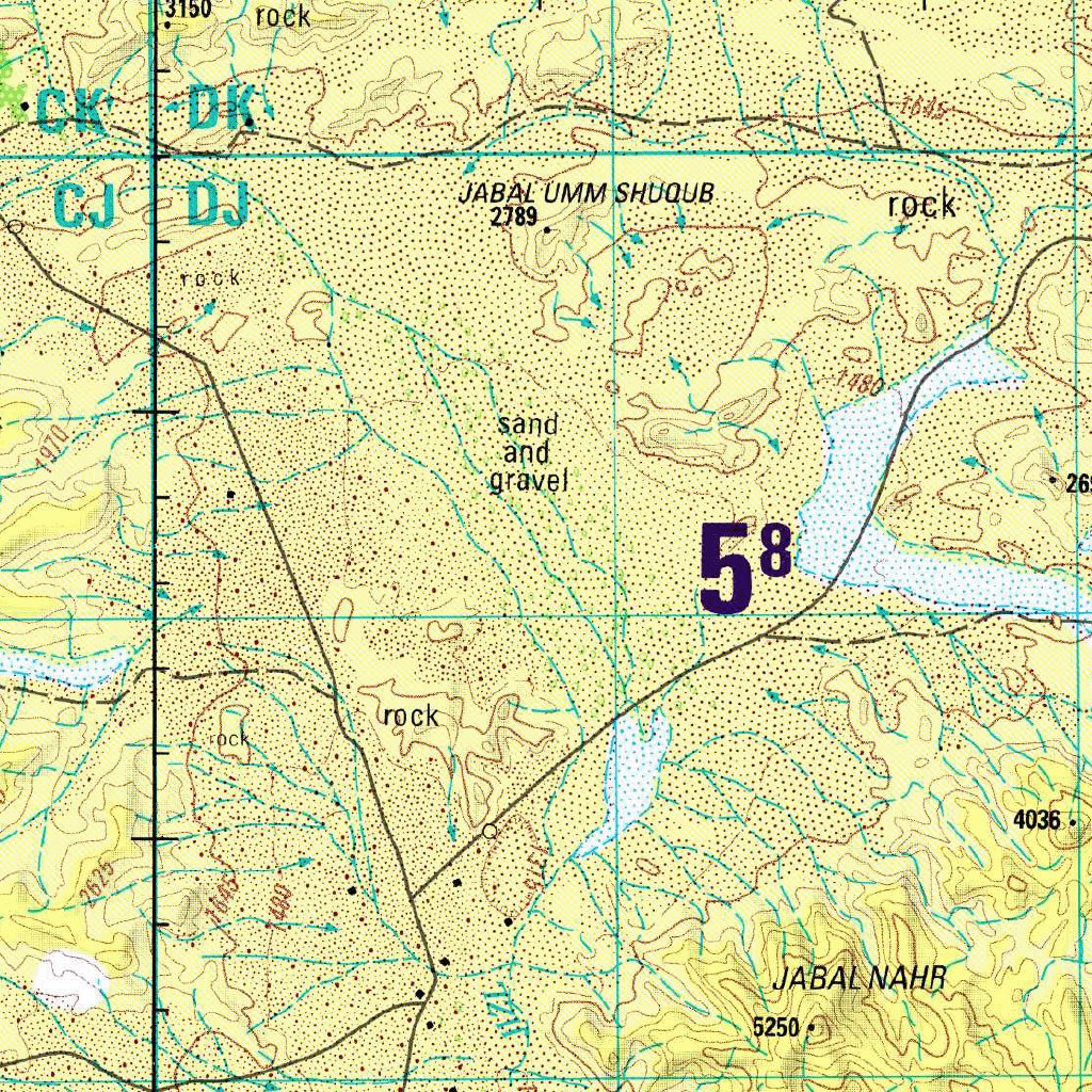NG 37-6 Al 'Ulá: Saudi Arabia Map by Avenza Systems Inc. | Avenza Maps