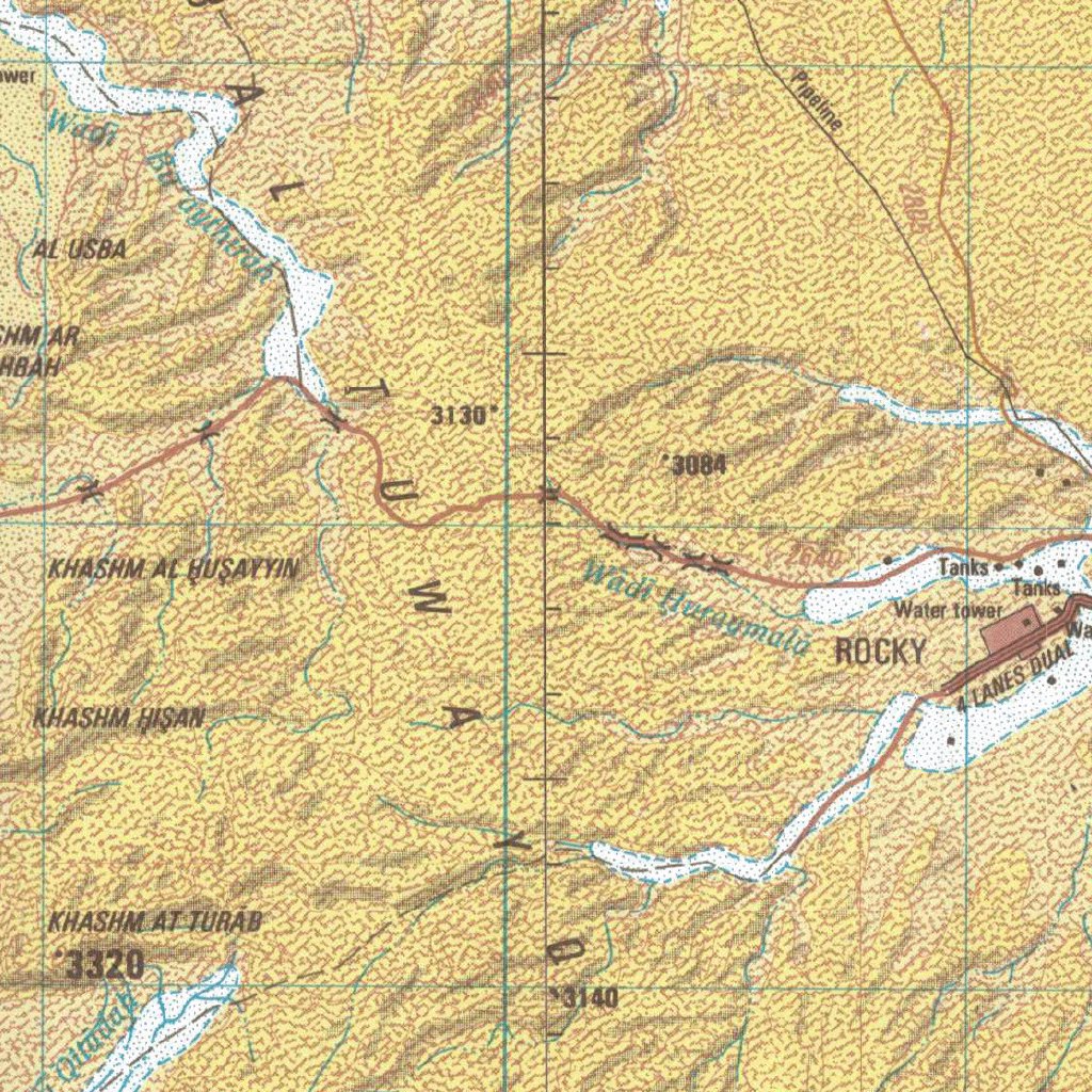 NG 38-11 Marāh: Saudi Arabia Map by Avenza Systems Inc. | Avenza Maps