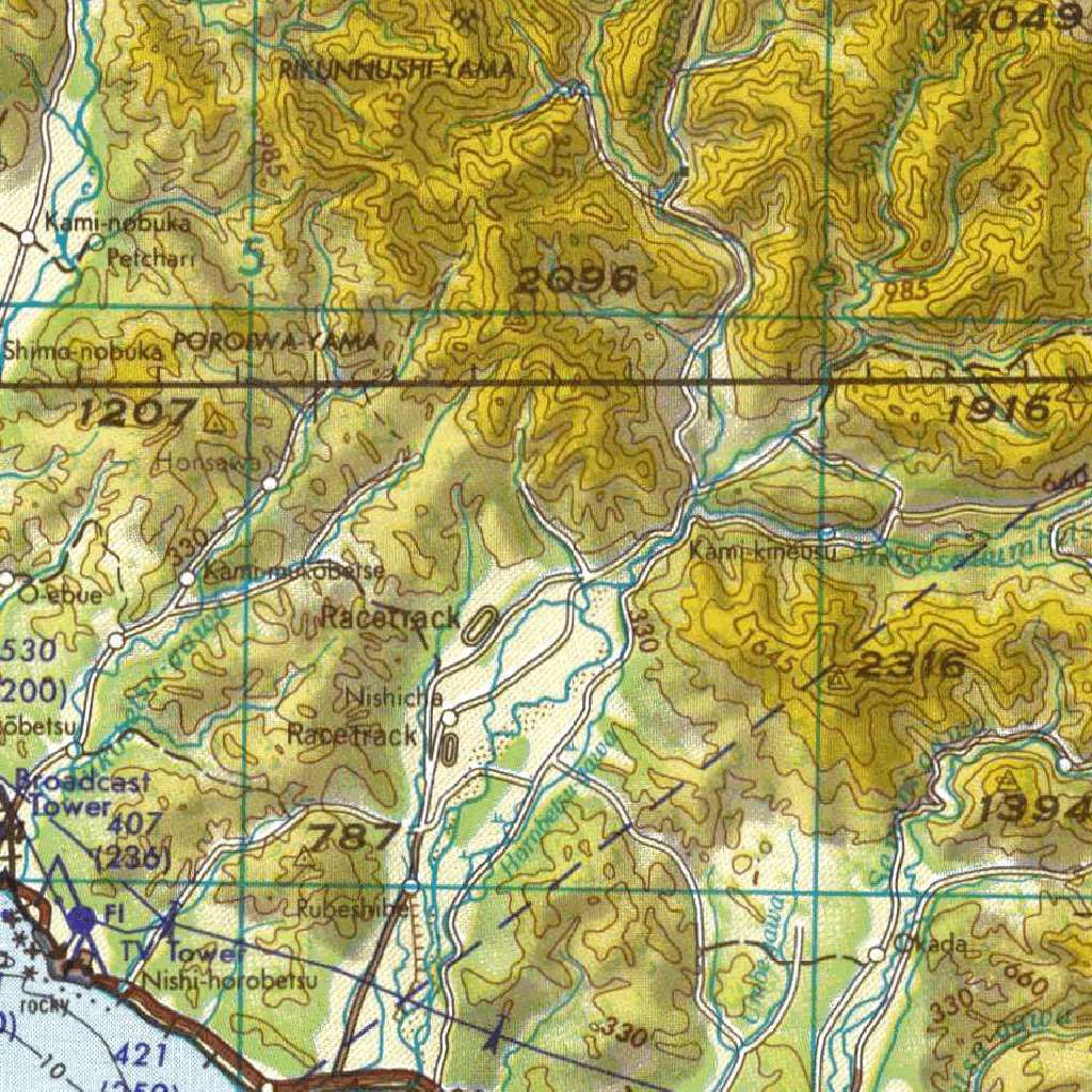 NK-54-6 Obihiro, Japan Map by Avenza Systems Inc. | Avenza Maps