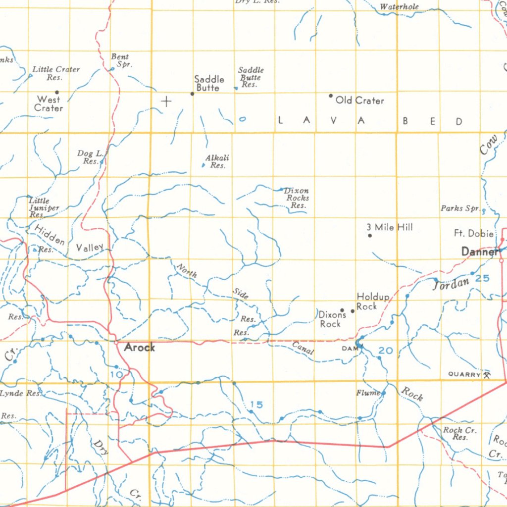 Owyhee Drainage Basin - Oregon Map by Avenza Systems Inc. | Avenza Maps