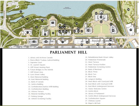 Parliament Hill - Ottawa Map by Avenza Systems Inc. | Avenza Maps