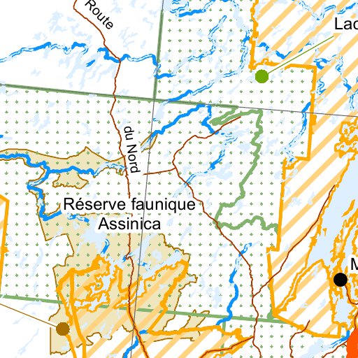 Québec Zone de Chasse 22 Map by Avenza Systems Inc. | Avenza Maps