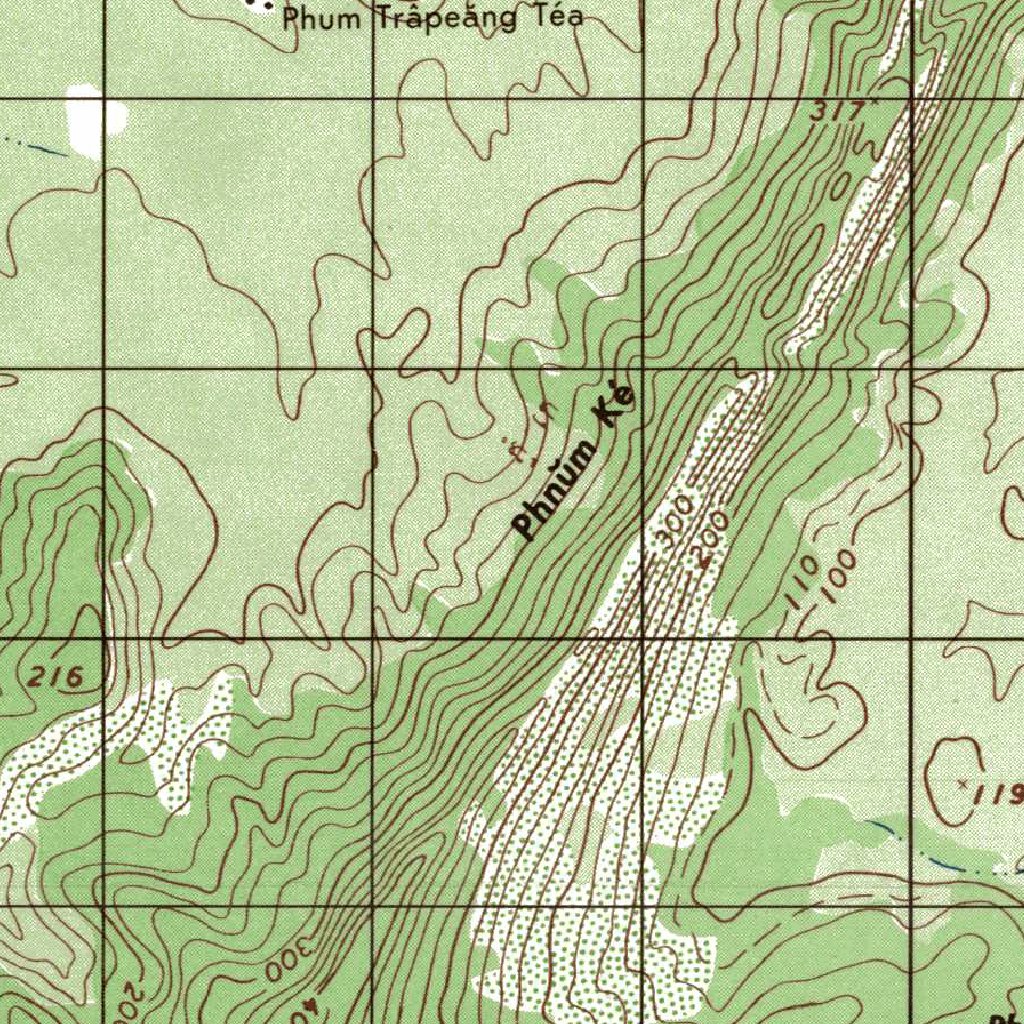 Rôviĕng Tbong-Cambodia-6035iv Map by Avenza Systems Inc. | Avenza Maps
