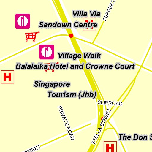 Sandton, Johannesburg, South Africa Map by Avenza Systems Inc. | Avenza ...