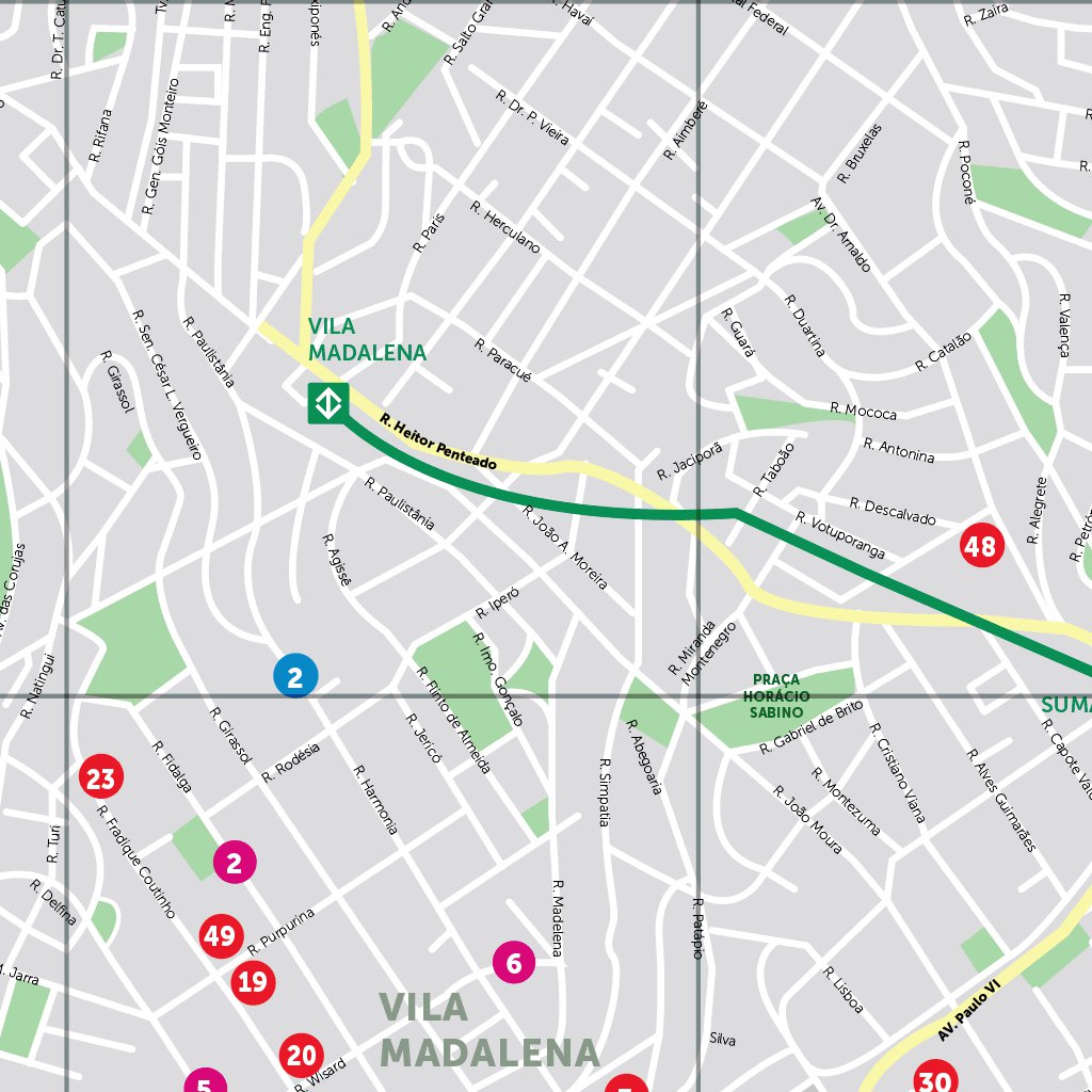São Paulo - Pinheiros Map by Avenza Systems Inc. | Avenza Maps