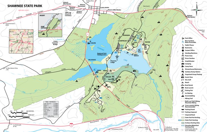 Shawnee State Park Map by Avenza Systems Inc. | Avenza Maps