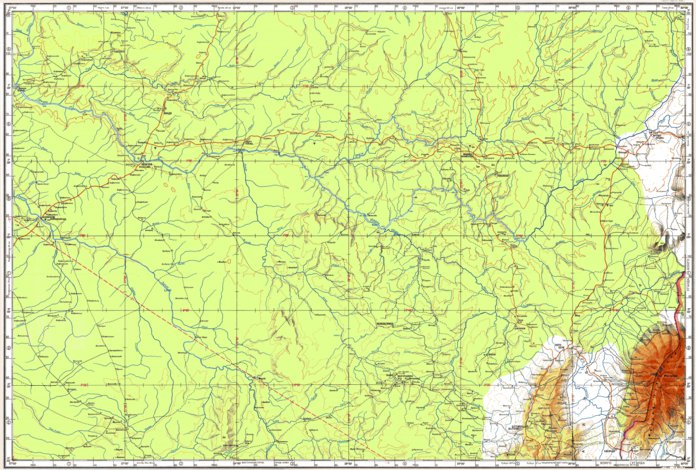 Soviet Genshtab - a35-4 - Uganda Map by Avenza Systems Inc. | Avenza Maps