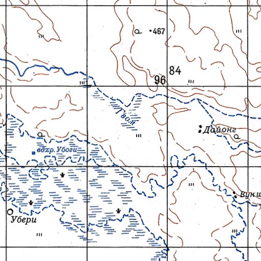 Soviet Genshtab - c31-34 - South Sudan (Pibor Post - East) Map by ...