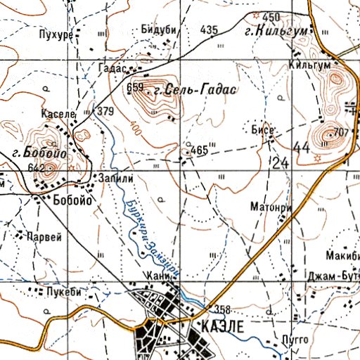 Soviet Genshtab - c33-15 - Chad Map by Avenza Systems Inc. | Avenza Maps