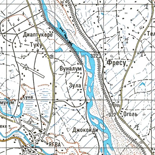 Soviet Genshtab - c33-16 - Chad Map by Avenza Systems Inc. | Avenza Maps