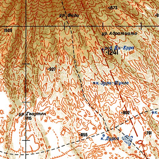Soviet Genshtab - e34-1 - Chad Map by Avenza Systems Inc. | Avenza Maps