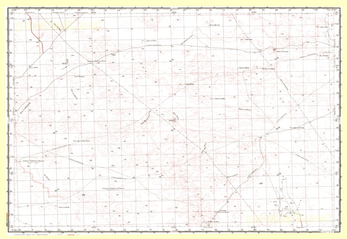 Soviet Genshtab - h34-31 - Libyan Arab Jamahiriya (Maradah - West) Map ...
