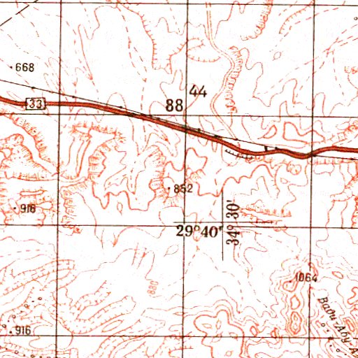 Soviet Genshtab - h36-23 - Saudi Arabia Map by Avenza Systems Inc ...