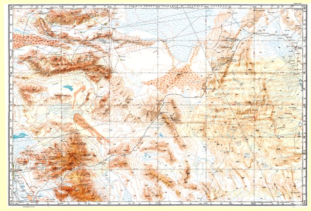 Soviet Genshtab - i40-3 - Iran (Islamic Republic of) Map by Avenza ...
