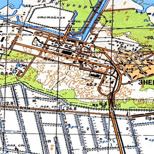 Soviet Genshtab - l36-022--(1987) - Ukraine Map by Avenza Systems Inc ...