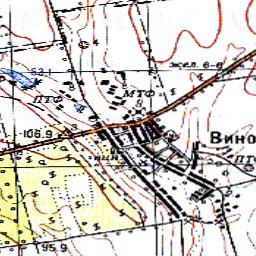 Soviet Genshtab - l36-027--(1964) - Ukraine Map by Avenza Systems Inc ...