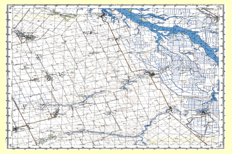 Soviet Genshtab - l37-047--(1987) - Russia Map by Avenza Systems Inc ...