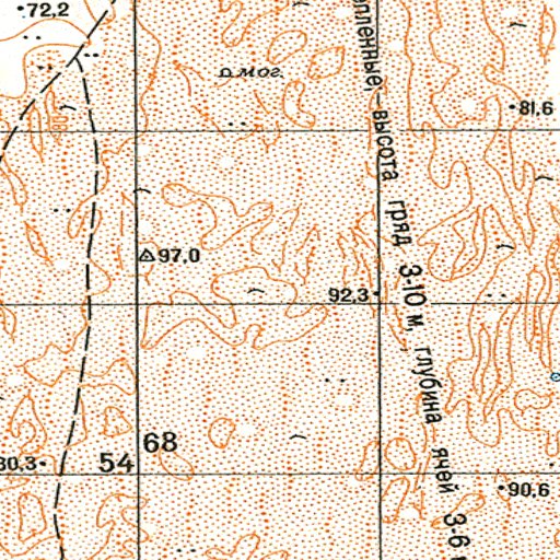 Soviet Genshtab - l41-114 - Kazakhstan Map by Avenza Systems Inc ...