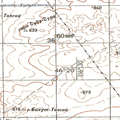 Soviet Genshtab - l50-15 - Mongolia Map by Avenza Systems Inc. | Avenza ...