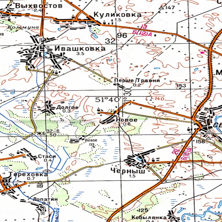 Soviet Genshtab - m36-02--(1980) - Ukraine Map by Avenza Systems Inc ...