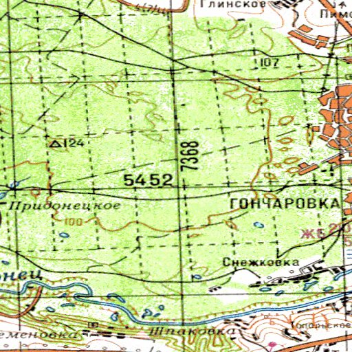 Soviet Genshtab - m37-26--(1980) - Ukraine Map by Avenza Systems Inc ...
