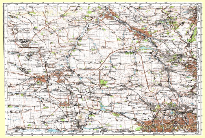 Soviet Genshtab - m37-32--(1980) - Ukraine Map by Avenza Systems Inc ...