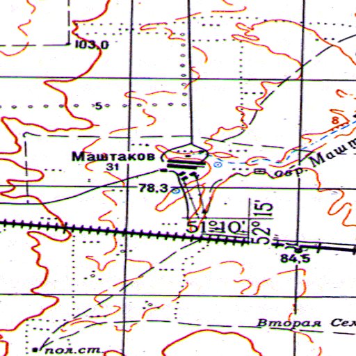 Soviet Genshtab - m39-033 - Kazakhstan Map by Avenza Systems Inc ...