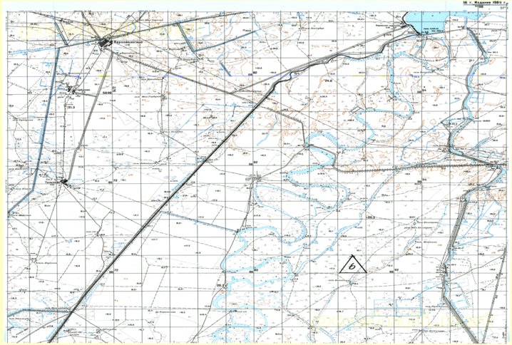 Soviet Genshtab - m39-054 - Kazakhstan Map by Avenza Systems Inc ...