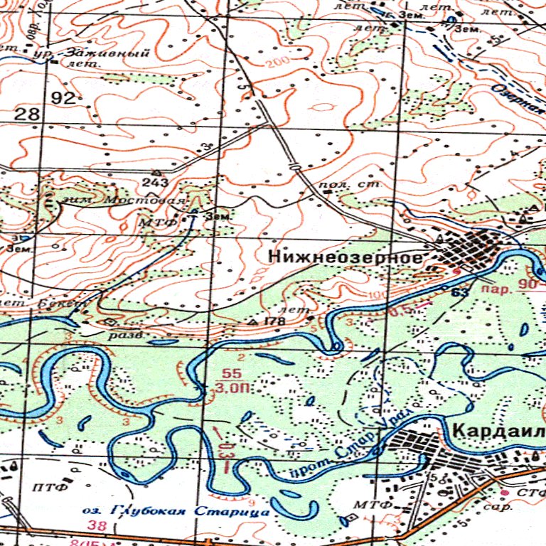 Soviet Genshtab - m39-06 - Russia Map by Avenza Systems Inc. | Avenza Maps