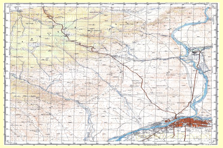 Soviet Genshtab - m46-009--(1975) - Russia Map by Avenza Systems Inc ...