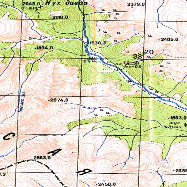 Soviet Genshtab - m47-010--(1970) - Russia Map by Avenza Systems Inc ...