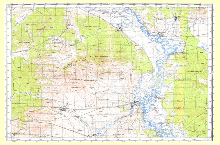 Soviet Genshtab - m48-058--(1970) - Russia Map by Avenza Systems Inc ...