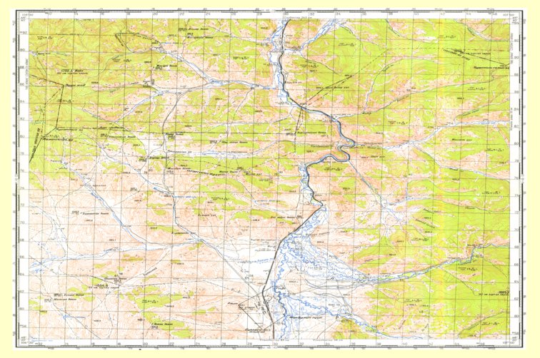 Soviet Genshtab - m48-130 - Mongolia Map by Avenza Systems Inc ...