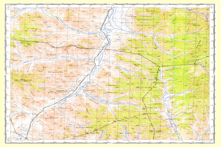 Soviet Genshtab - m48-142 - Mongolia Map by Avenza Systems Inc ...